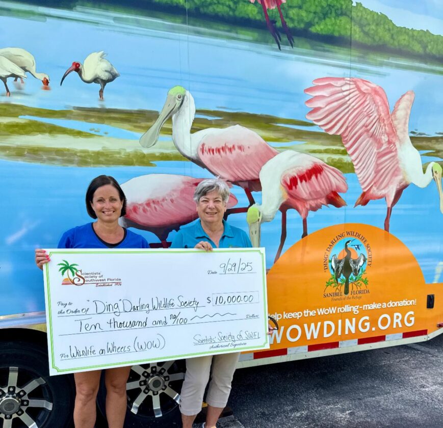 Refuge’s WoW receives donation - SANIBEL-CAPTIVA - Island Reporter ...